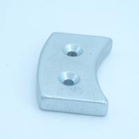 China NdFeB permanent magnet Zn Coating  shape custom magnet with hole sintered for sale
