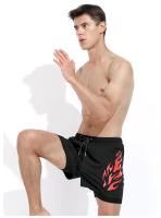 China Double Loose Mens Bathing Suits Quick Drying Mens Beach Pants Hot Spring Swimming for sale