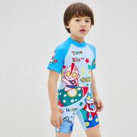 China Cute Cartoon Printed Pattern Conjoined Children'S Swimsuit for sale