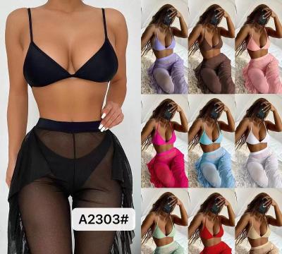 China Swimming Suits Bikini Backless Lady'S Sexy Swimsuit High Elastic Waterproof High Sunscreen Effect for sale