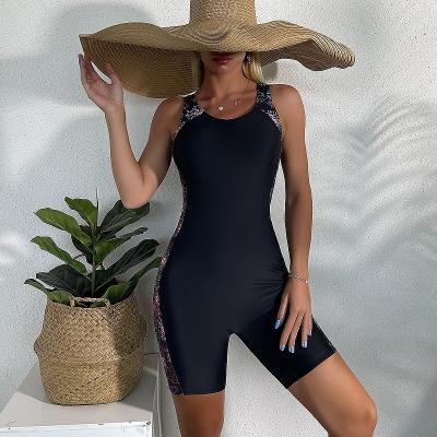 China Ladies One-Piece Swimsuit  Hot summer Beach Women'S Sports styles ,flower style for sale