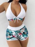 China Two Pieces Swimming Suits Bikini Hot Women'S Bikini Swimwear UPF Protection High Waistiest for sale