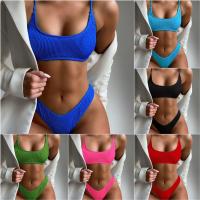 China Various Color Swimming Suits Bikini Sexy Ladies Swimming Suits Split Tight for sale