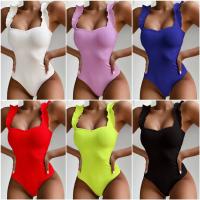 China Split Swimsuit Strap Cross Ladies Solid Color  Sexy  Women’S  Swimming Suits Bikini,light green,silver colour new style for sale