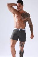 China Lace Mens Beach Wear Shorts Hot Spring Casual Mens Designer Swim Shorts for sale