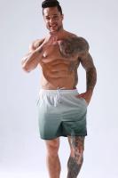 China Gradient Beach Wear Shorts Men Casual Five Point Mens Designer Swim Trunks for sale