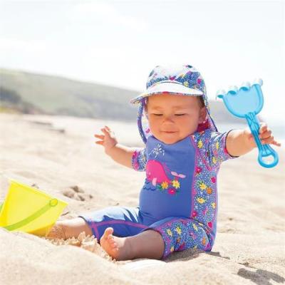 China Lively Boys Swimwear Sets Blue Split Outdoor Short Sleeve Boy Swimsuit for sale