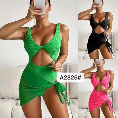 China Sexy Ladies One Piece Swimsuit Strength Abrasion Resistance One Piece Bathing Suit for sale