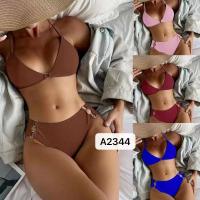 China Ruffles Swimming Suits Bikini Sexy Design Comfort Fit Comfortable Durable Moisture Permeable Fashion In Stock for sale