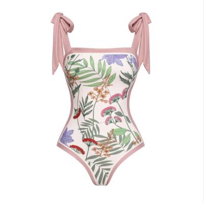 China Ladies One Piece Swimsuit Durable  Abrasion-Resistant  High Elastic Sexy Spf50++ Colorful Miss for sale