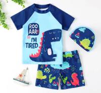 China Stylish Colorful Upf50 Boys Swimming Costume Sets For Summer Beach for sale