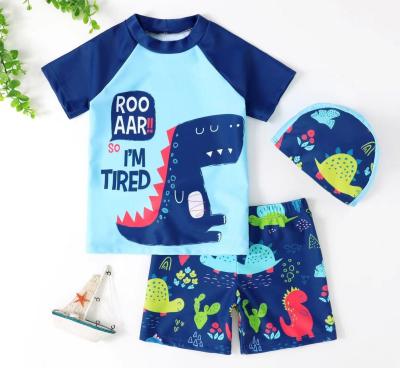 China Stylish Colorful Upf50 Boys Swimming Costume Sets For Summer Beach for sale