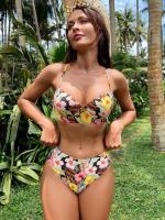 China Yellow XL Bikini for Vacation Comfortable and Stylish Swimming Suit for sale