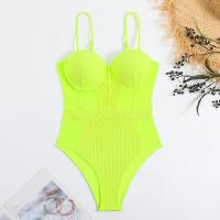 China Vacation Ladies One Piece Swimming Costumes For Plus Size Women for sale