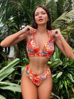 China Bikini Solid Swimwear For Women Colorful Sexy Fashion The New Style In Stock Backless Comfortable for sale