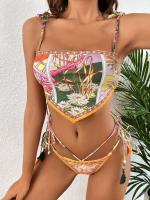 China Swimming Suits Bikini For Ladies For Vacation In Stock Colorful Durable Moisture Permeable for sale