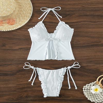 China White Color Sexy Bikini For Women Perfect Beachwear For Summer Comfortable The New Style In Stock for sale
