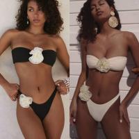China Striped Vacation Bikini - Quality Swimwear for Your Next Getaway for sale