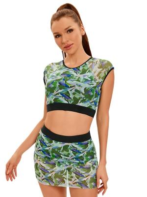 China Stylish and Comfortable Three Piece Swimwear with High Elasticity for Women for sale