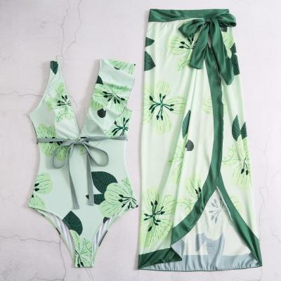 China Stay Fashionable at the Beach with Striped Ruched Swimming Suits Bikini for sale
