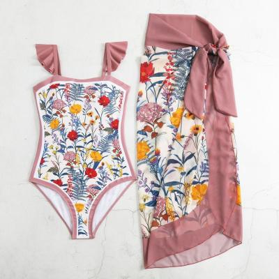 China lady's two-piece swimwear Yellow Swimwear for Women - Trendy and Fashionable for Vacation for sale