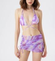 China Swimming Suits Bikini with Striped Design - Top Choice for Swimwear Retailers for sale