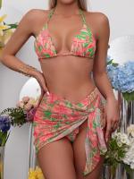 China Bikini Style 3 Piece Swimsuit Set For Summer Season for sale