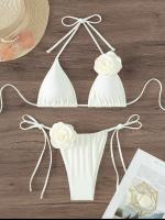 China Vacation Swimwear With Halter Neckline And Flattering Fit Sexy Bathing Suits For Women Hot Bikini Swimwear for sale