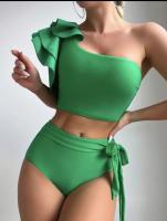 China Stylish And Versatile M Size Swimsuit In Solid Pattern Pink Bathing Suits Ladies Swimming Suits for sale