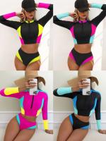 China Beach Occasion Swimming Suits Bikini with Striped Pattern for sale