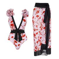 China Women Three Piece Swimwear Regular Within High Elasticity for sale