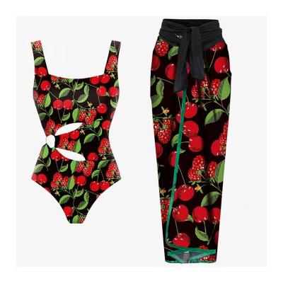 China Chic Womens Nylon Bikini Three Piece Swimwear for Beach Days for sale