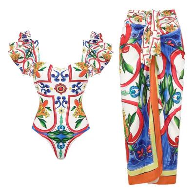 China Regular Thickness Three Piece Swimwear For Women's Beachwear for sale