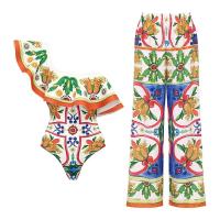 China Cup Type Padded Three-Piece-Swimwear In Nylon Fabric for sale