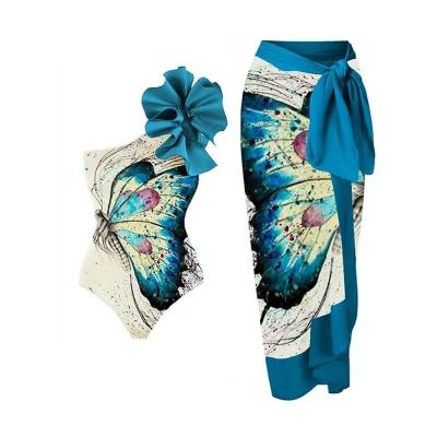 China Elasticity Nylon Bikini Swimwear Set for Women in Red Blue Green Beach/Pool Occasion for sale
