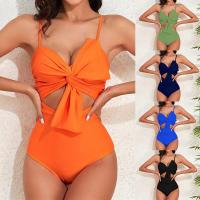 China Green Ladies One Piece Swimsuit with Medium Thickness Full Length for sale