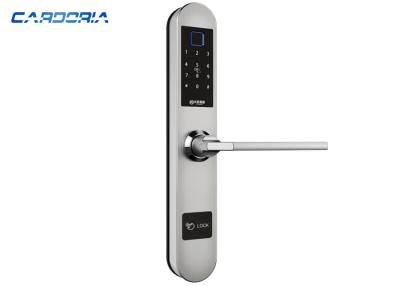 China 310*50mm Deadbolt Fingerprint Door Lock For Wooden Door Zinc Alloy Material for sale