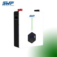 China SWP51100 Wall Mounted Battery Storage System Metal Shell LiFePO4 Cells 200A Discharge Current A Grade EVE CEllS for sale