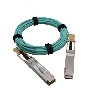 China 100G QSFP28 To QSFP28 AOC 850nm SR4 Cable 1m-60m OM3 MTP MPO VCSEL PIN for sale