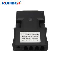 China 4 Core Mini DVI Fiber Optic Extender EDID Function 1080P for Digital Signage for sale