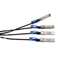 China Breakout 100G Qsfp28 To 4xSFP28 Direct Attach Cable With SFP Transceiver for sale