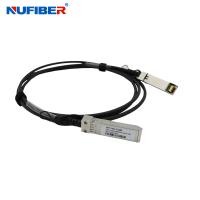 China DAC 10g SFP+ 1m Passive Direct Attach Copper Cable For FTTH FTTB FTTX Network for sale