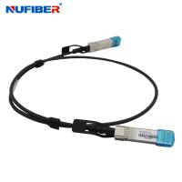 China DAC 10g SFP+ 1m Passive Direct Attach Copper Cable For FTTH FTTB FTTX Network for sale