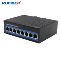 China OEM POE Gigabit Industrial Ethernet Switch Fiber Optical Network With 4 / 8 Ports for sale