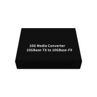 China NUFIBER SFP+ To RJ45 Port 10Gbps Media Converter Ethernet To Fiber for sale