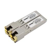 China Gigabit Copper 1.25G Electrical RJ45 SFP Module 100m Compatible With Cisco for sale