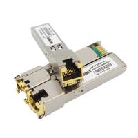 China Gigabit Copper 1.25G Electrical RJ45 SFP Module 100m Compatible With Cisco for sale