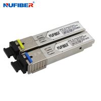 China Compatible Cisco Fiber Optical Transceiver Module Sfp 1G Bidi SC 20km 1310 / 1550nm for sale