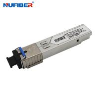 China Compatible Cisco Fiber Optical Transceiver Module Sfp 1G Bidi SC 20km 1310 / 1550nm for sale