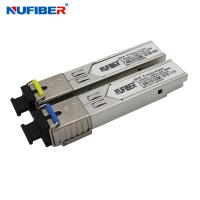 China Compatible Cisco Fiber Optical Transceiver Module Sfp 1G Bidi SC 20km 1310 / 1550nm for sale